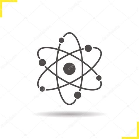 Atom Structure Icon Stock Vector Image By ©bsd 124476846