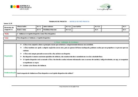 11f 99 Antonio Silva Pp Eved Trabalho De Projeto Modelo De PrÉ