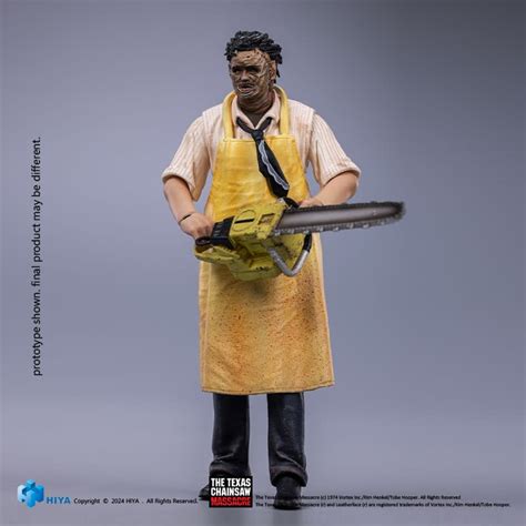 Hiya Debuts Texas Chainsaw Massacre Leatherface Killing Mask Figure