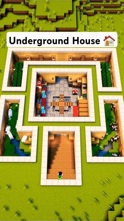 Minecraft Ultimate Underground House 🏠 Minecraft Underground Homes
