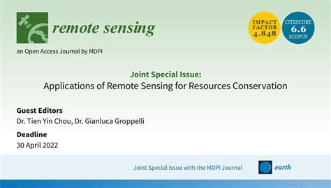 遙測國際指標性期刊正在向你招手👋👋👋 逢甲大學gis中心｜gis Fcu粉絲團