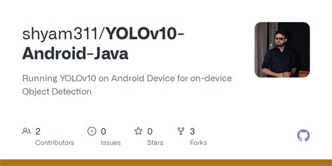 Github Shyam311 Yolov10 Android Java Running Yolov10 On Android Device For On Device Object
