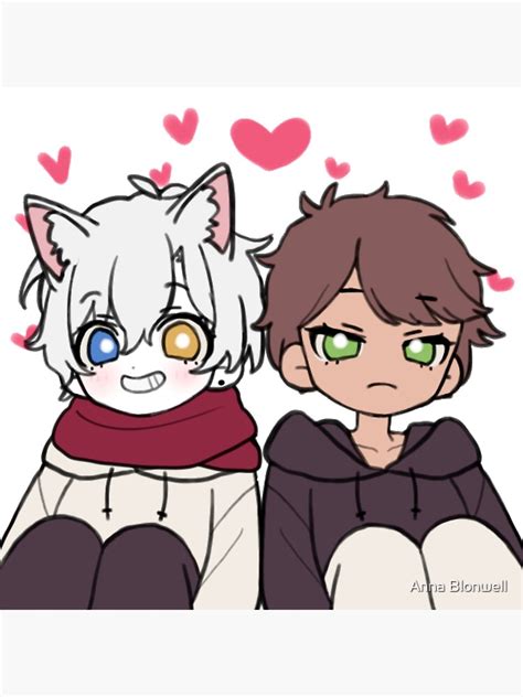 Lienzo Kody X Lumine Cute Webtoon Fanart De Shindouart Redbubble