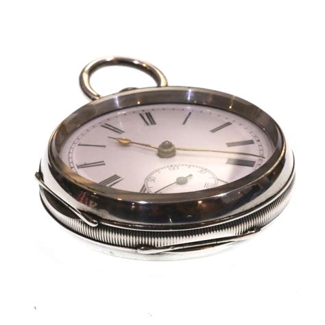 1897 William Ehrhardt Silver Pocket Watch