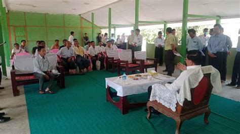 မကွေးတိုင်းဒေသကြီးဝန်ကြီးချုပ် ဦးတင့်လွင် စလင