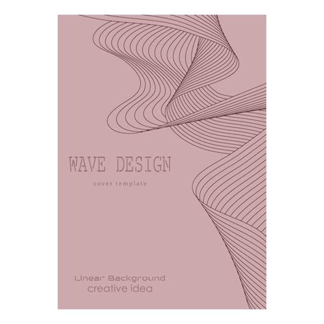 Premium Vector A Pattern Of Wavy Lines Abstract Background Interior Design Wallpaper Textures