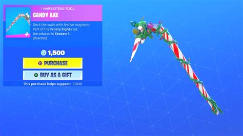 NEW PIZO Locker BUNDLE Candy AXE Item Shop Fortnite Battle