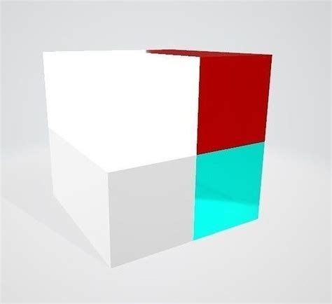 Material Model Cube Free Vr Ar Low Poly 3d Model Cgtrader