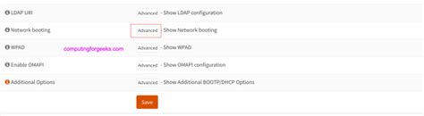 Setup Ipxe Server On Ubuntu Or Debian Using Computingforgeeks