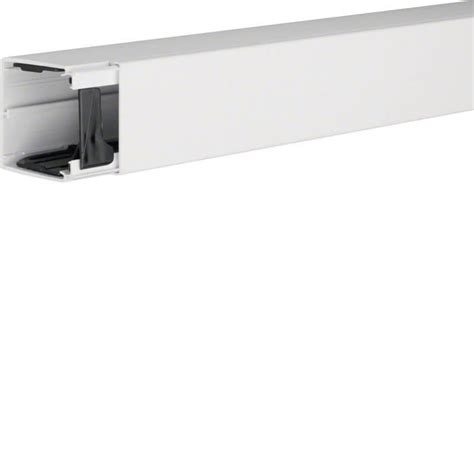 Goulotte électrique Hager Lf6006009016 Pvc 60x60mm Blanc 2m