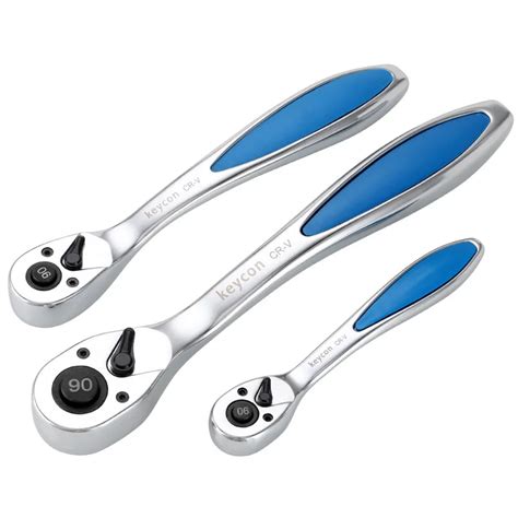 래칫 핸들 렌치 퀵 Cr V 범용 소켓 토크 렌치 래칫 스패너 자동차 수리 도구 143812 인치 90 톱니