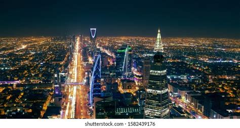Riyadh Skyline At Night