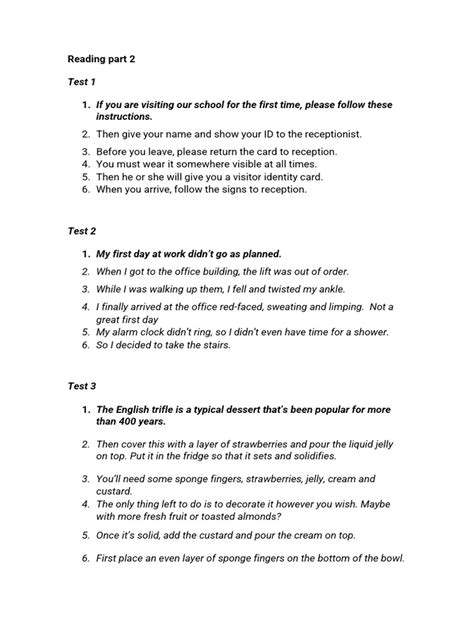 Reading Part 2 Pdf