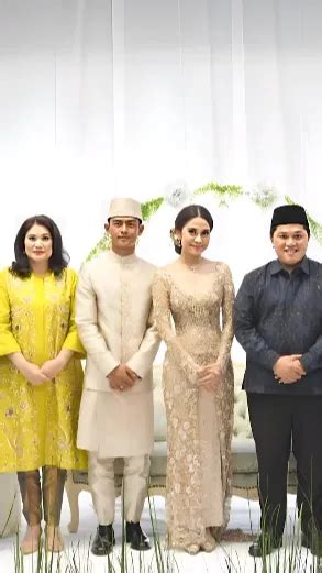 Momen Pernikahan Pemain Timnas Pratama Arhan Dengan Putri Cantik