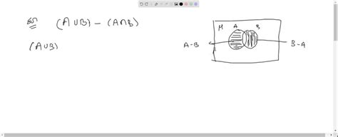 solved select the correct alternative from the given choices a ∪b a