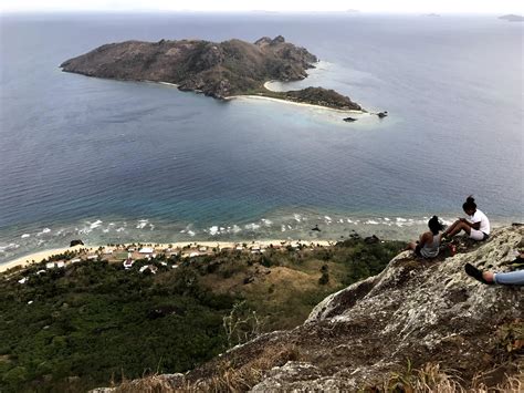 I Hiked To The Top Of Wayalailai Island In Fiji You Can See Several