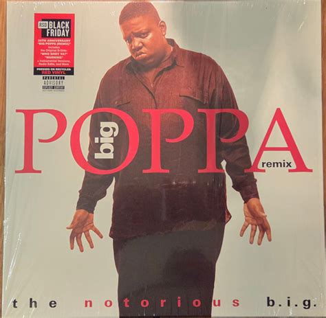 The Notorious Big Big Poppa Remix Vinyl Red 12 33 ⅓ Rpm
