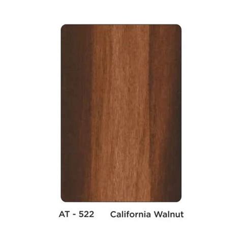 Rectangular Shape And Mm Thickness California Walnut Wooden Plain Acp Sheet At Best Price In
