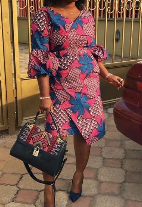 Ankara Wrap Dresses 25 Hot Styles For Ladies Nigerian Finder