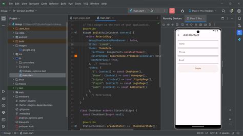 A Full Contacts App Build Using Flutter And Firebase