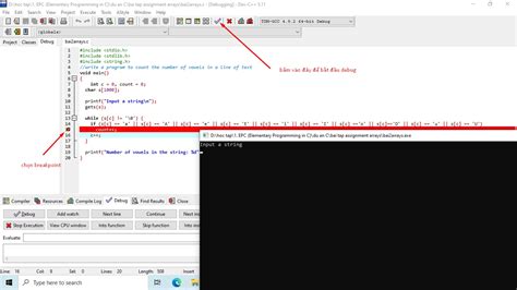 hướng dẫn debug gỡ lỗi khi lập trình c c với dev c hỌc viẾt code