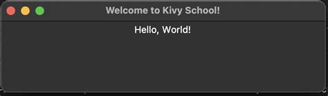 Tkinter Vs Kivy Tutorial Quickstart Which One Is Right For You Kivy School