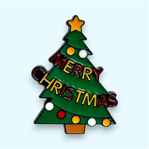 Merry Christmas クリスマスツリー クリスマスライト クリスマス ピン ピンバッジ バッジ ポスト投函 Cp Select 通販 Yahoo ショッピング