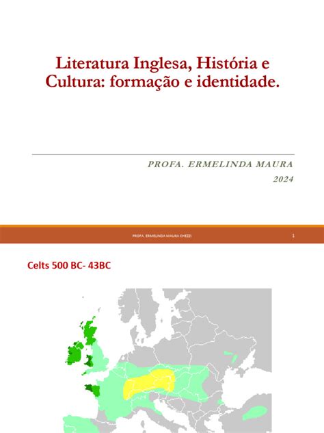 Slides Aula 1 Pdf Beowulf Germanic Heroic Legends
