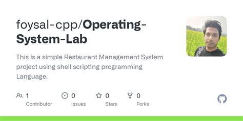 Operating System Lab README Md At Main Foysal Cpp Operating System Lab GitHub