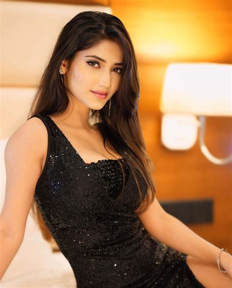 Angel Rai In Black Dress Rangelrai
