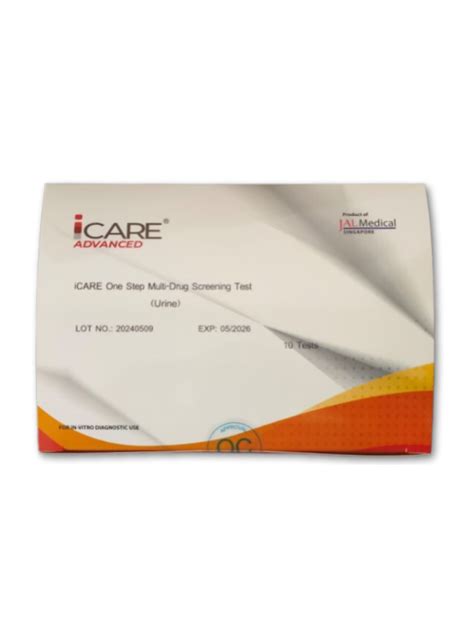 What Drugs Can Be Detected With Icare One Step Multi Drug Screen Test Jalmedical