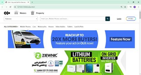 Fatima Khalid On Linkedin Olxwebsite Coding Webdevelopment Saylani