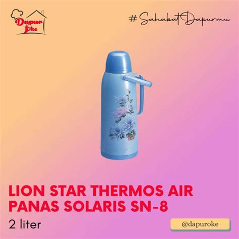 Jual Lion Star Thermos Air Panas Solaris Sn 8 Vacuum Flask Di Seller