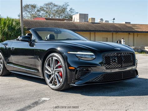 This 2025 Bentley Continental Gtc Speed Is For Sale With Just 1234