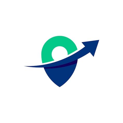 Premium Vector Travel Arrow Logo