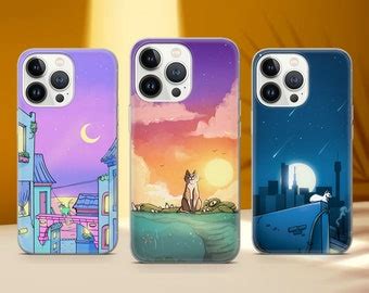 Cute Cat Phone Case Aesthetic Cats Phone Cover Fit For IPhone 16 Pro Max 15 14 11 Pro 12 13 XS
