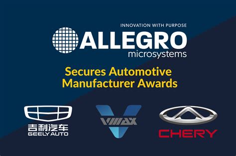 Allegro Microsystems Innovation With Purpose