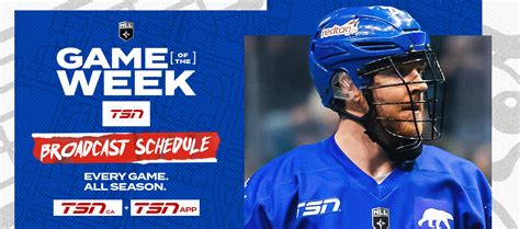 Nll Tsn Announce 22 23 Nll Game Of The Week On Tsn Schedule