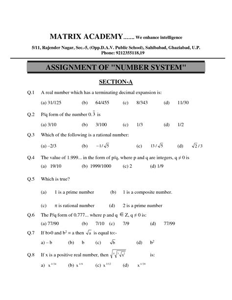 Solution Number System Assignment Studypool