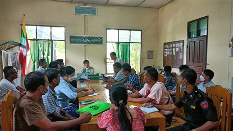 လမိုင်းမြို့၌ တက္ကသိုလ်ဝင်စာမေးပွဲ အောင်မြင်စွာ ကျင်းပနိုင်ရေး ညှိနှိုင