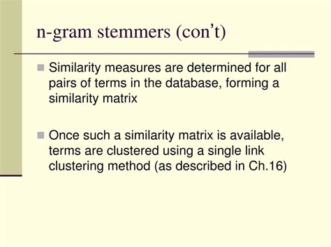 ppt stemming algorithms powerpoint presentation free download id
