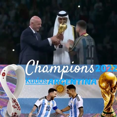 Qatar World Cup Champions Flyer Template Postermywall