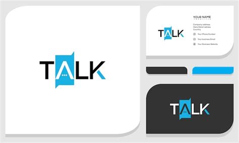 Premium Vector Lettering Talk With Bubble Element Talk Speak And Chat Concept
