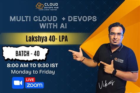 Batch 40 Multi Cloud Devops With Ai Lakshya 40 Lpa Package Jobs