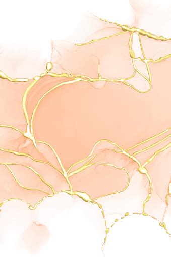 추상 알코올 잉크 질감 대리석 스타일 배경 Eps10 벡터 일러스트 디자인 금 금속에 대한 스톡 벡터 아트 및 기타 이미지 금 금속 빛 0명 Istock