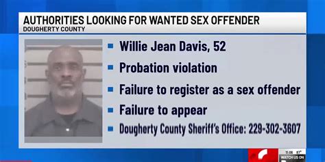 Dcso On The Hunt For Sex Offender Wanted For Multiple Violations