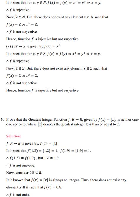 Mp Board Class 12th Maths Solutions Chapter 1 Relations And Functions