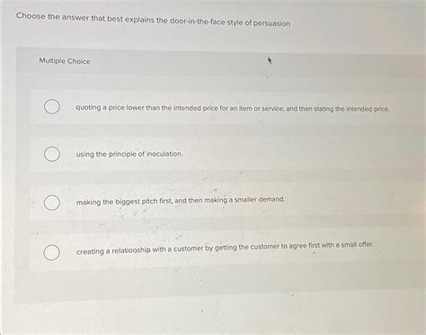 Solved Choose the answer that best explains the | Chegg.com