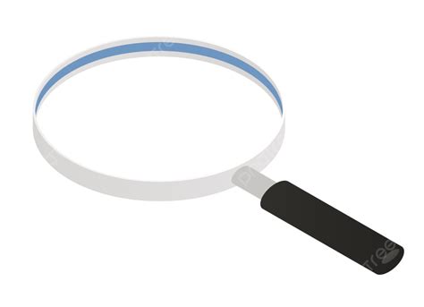 Vector Flat Magnifying Glass Vector Flat Magnifier Png And Vector