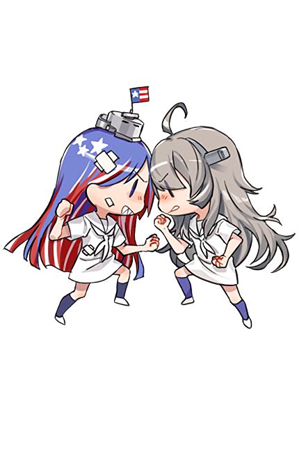 South Dakota And Washington Kantai Collection Drawn By Nidou Danbooru